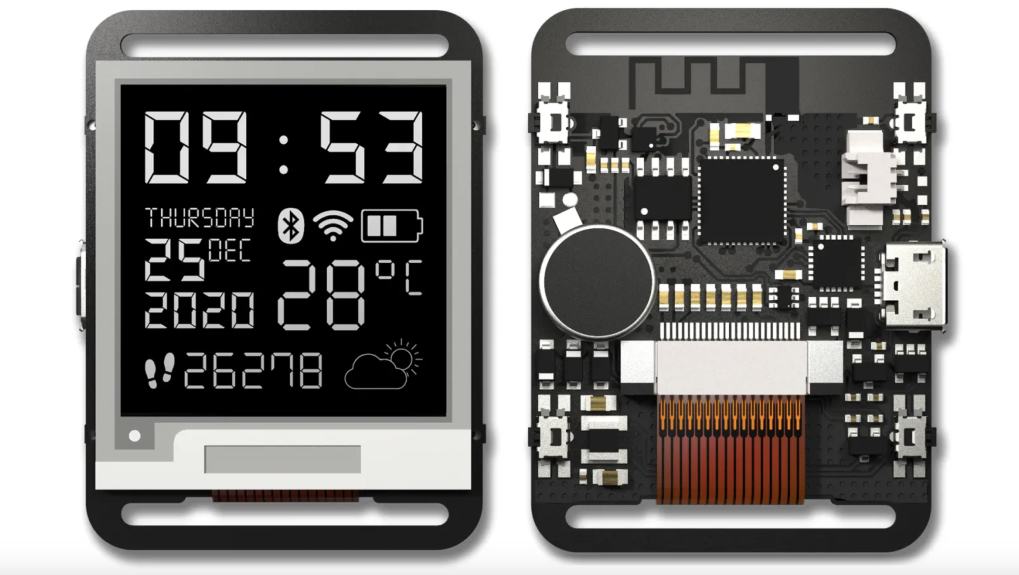 Watchy is an affordable open-source e-paper smartwatch you can ...