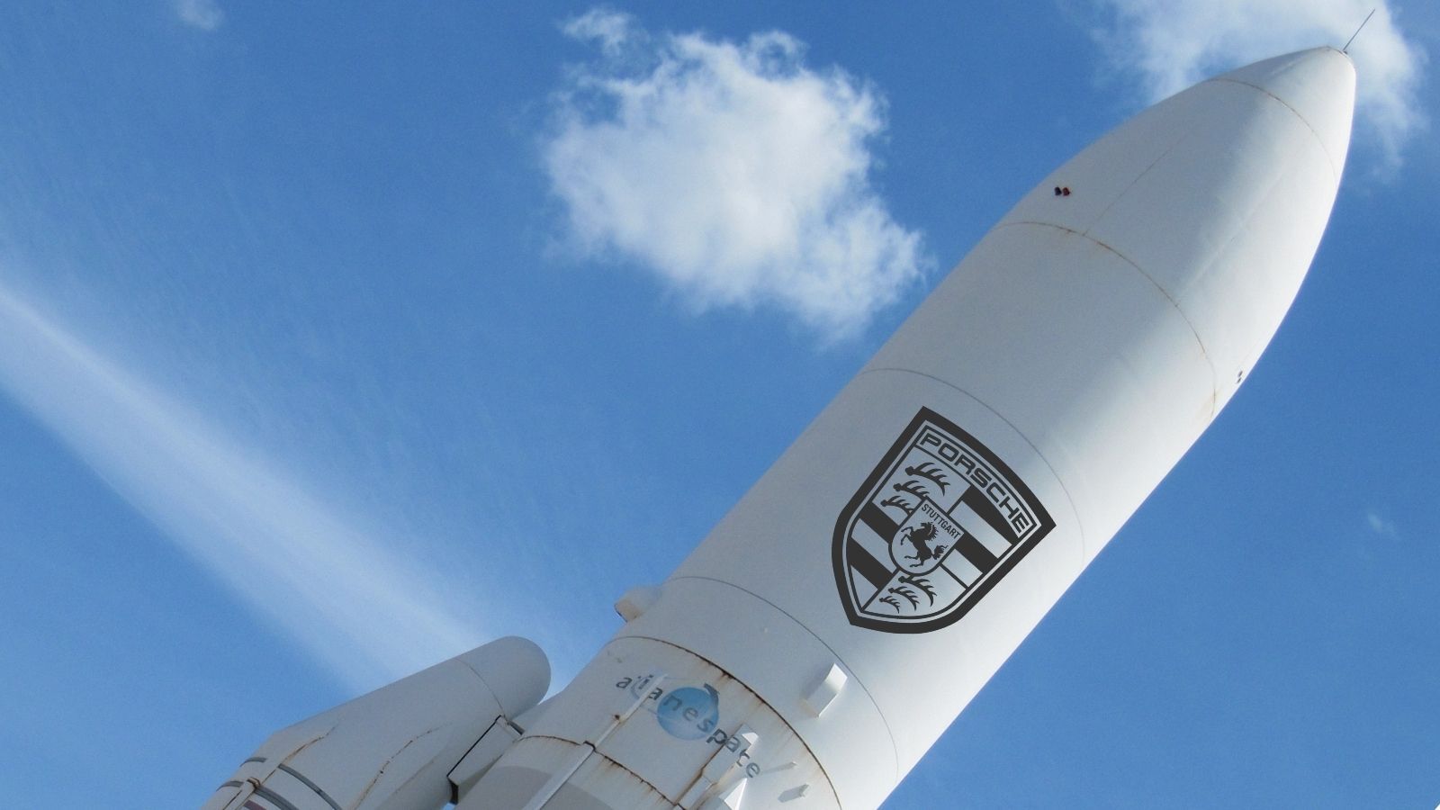 Porsche 911 And Space Shuttle