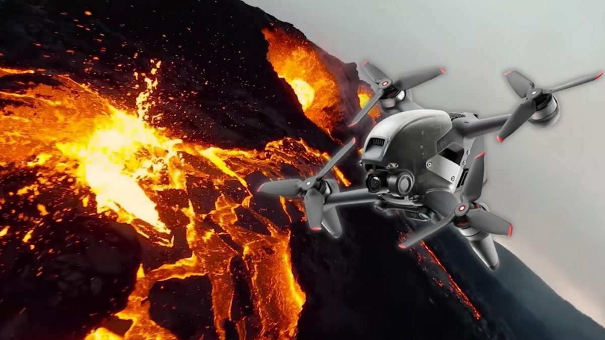Check Out This Iceland Volcano Footage, Shot With DJI's New FPV Drone ...