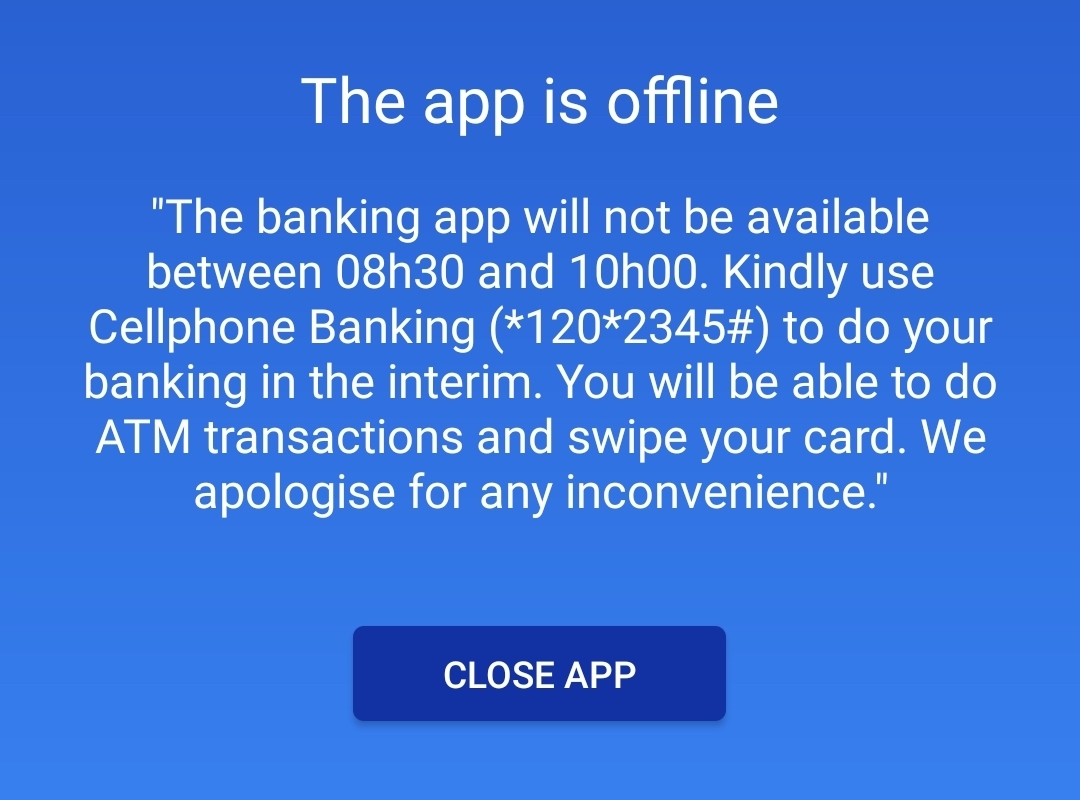 Standard Bank s Online Banking Portal Suffers Yet Another Outage This Standard Bank s Online Banking Portal Suffers Yet Another Outage This
