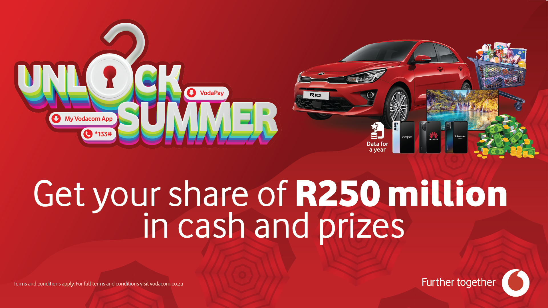 Vodacom Launches Unlock Summer Campaign, R250 Million In Cash And ...