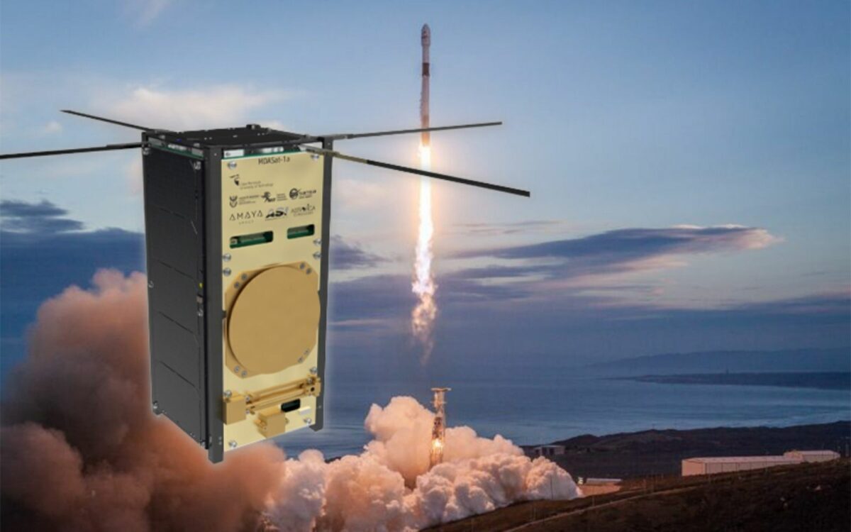 South Africa To Launch Three MDASat Cubesats On A SpaceX Falcon 9 This ...