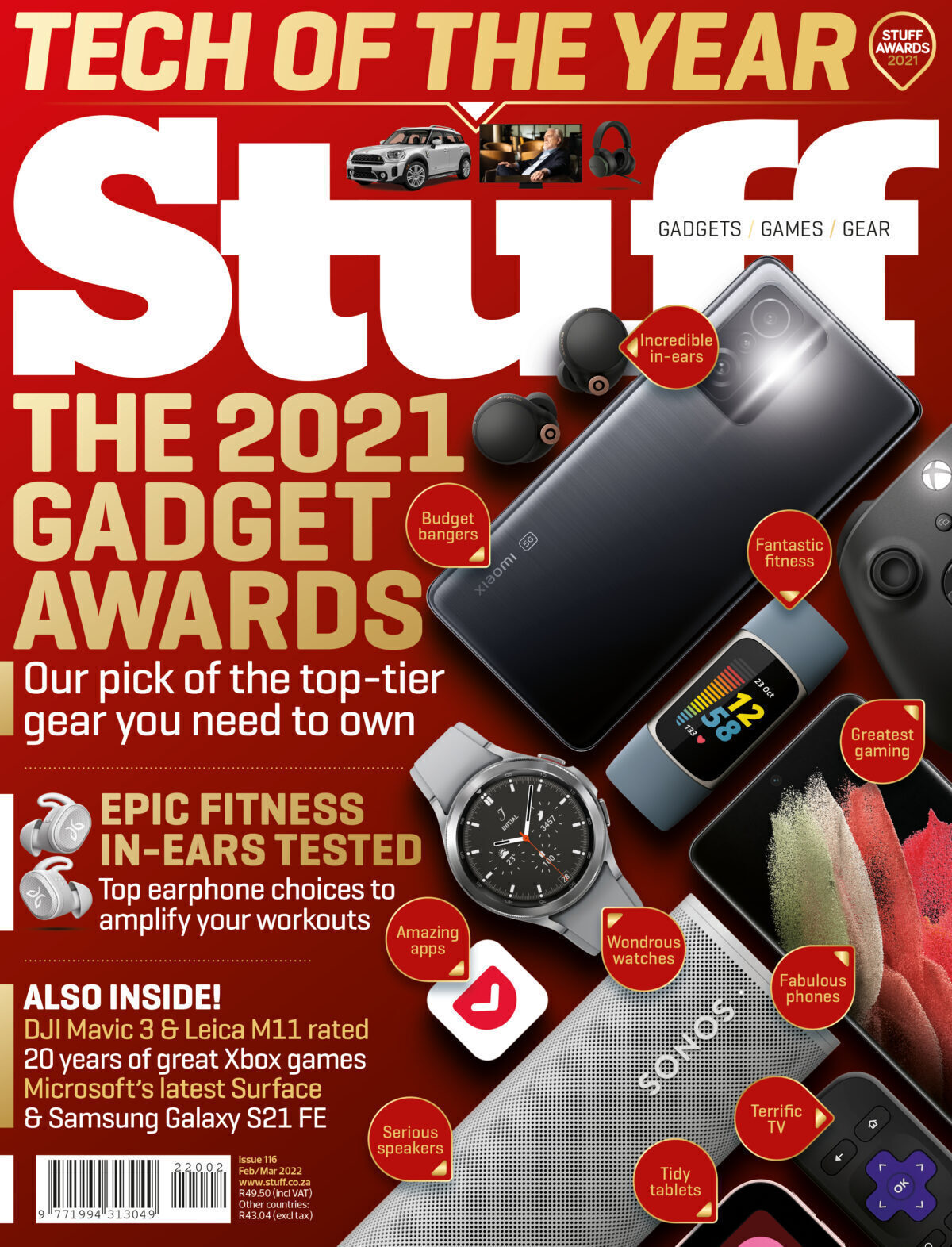 Stuff 2022 Feb-March The Gadget Awards - Stuff South Africa