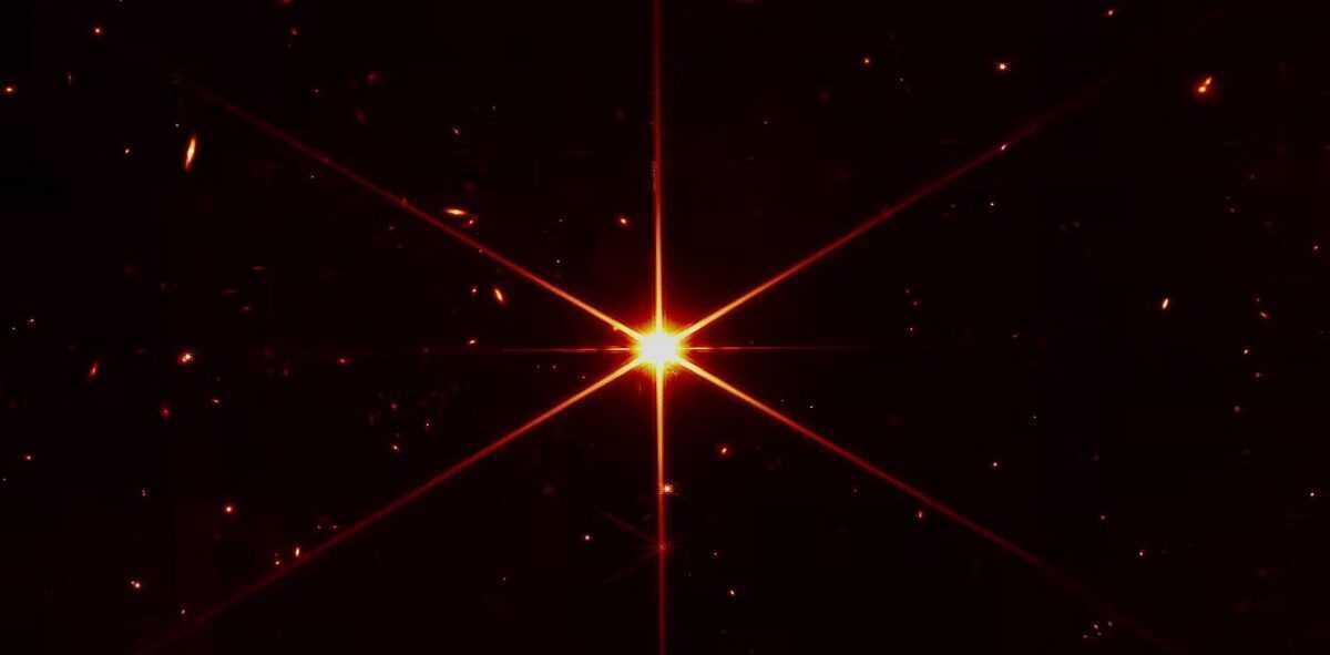 The James Webb Space Telescope Has Taken Its First Aligned Image Of A ...