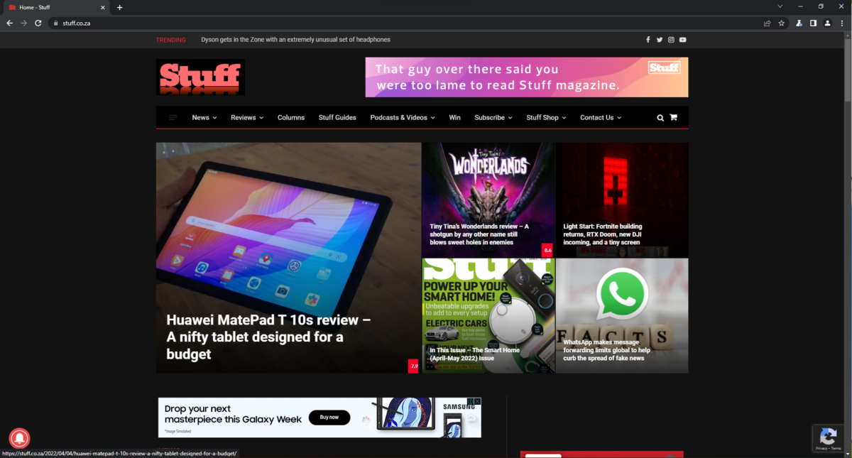 How To Force Web Pages To Use Dark Mode In Google Chrome - Stuff South ...