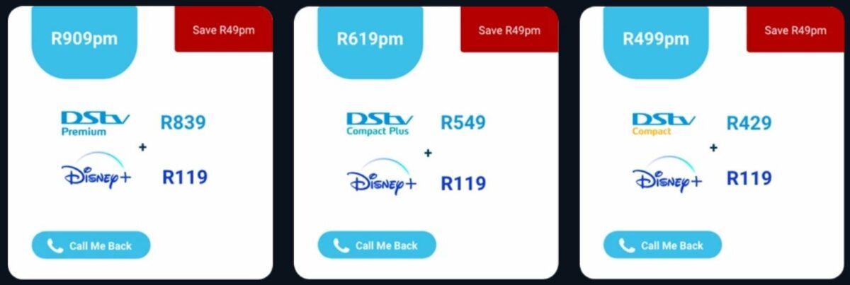 Here Are The Official DStv And Disney+ 'bundle And Save' Packages ...