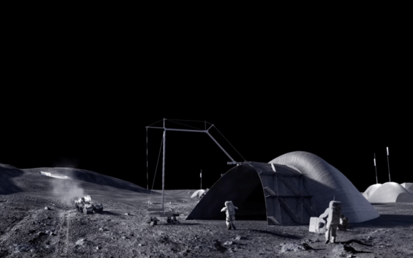 This Is What A 3D-printed Lunar Base Built By Autonomous Robots Might ...