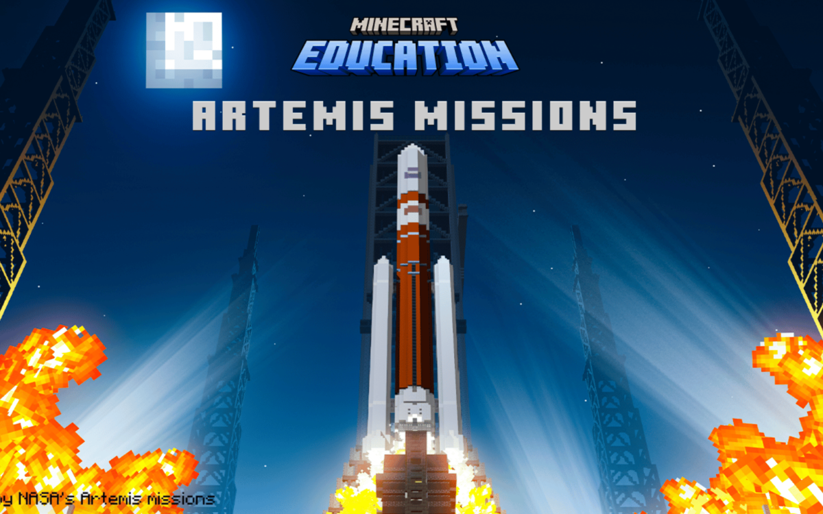 NASA Joins Up With Minecraft Education To Build Rockets And Fly Through ...