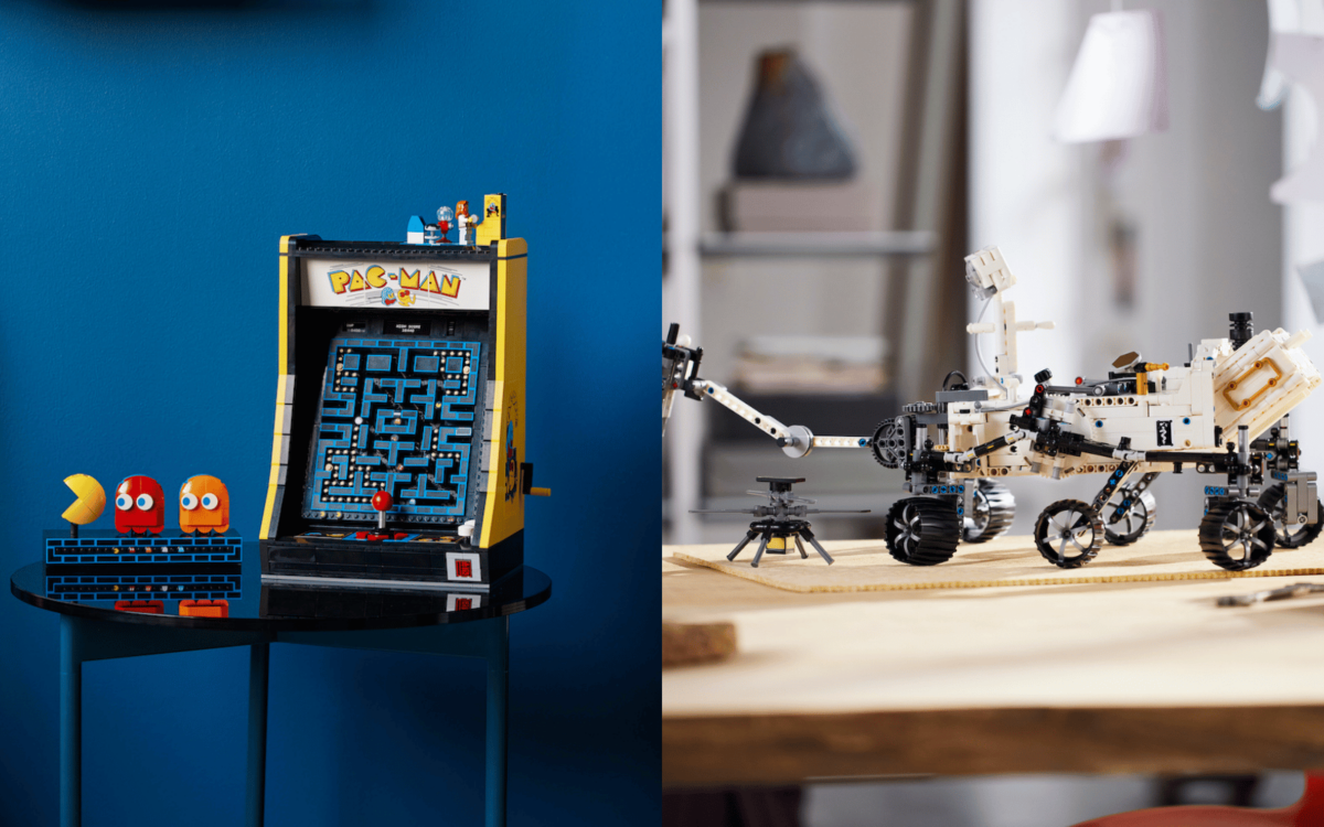 Lego Brings Pac-Mac Arcade Machines And The Perseverance Mars Rover To ...