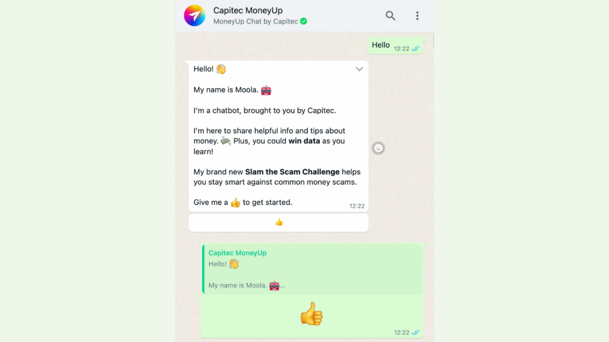Capitec's New MoneyUp Chatbot Uses WhatsApp To Teach Customers About ...