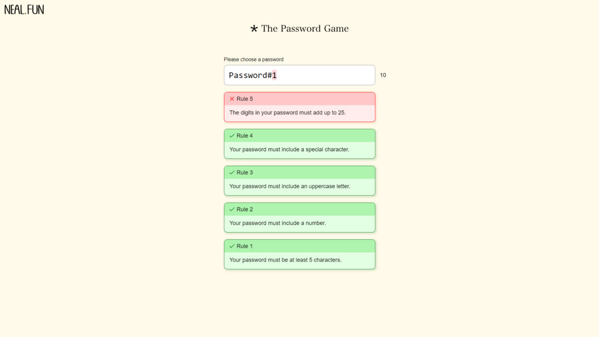 'The Password Game' Will Eat All Your Free Time - Here's Our Review ...