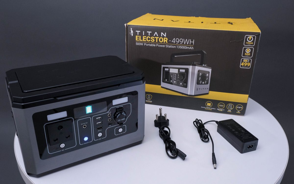 Titan Elecstor 500W Portable Power Station Review - Make Some Noise - Stuff South Africa