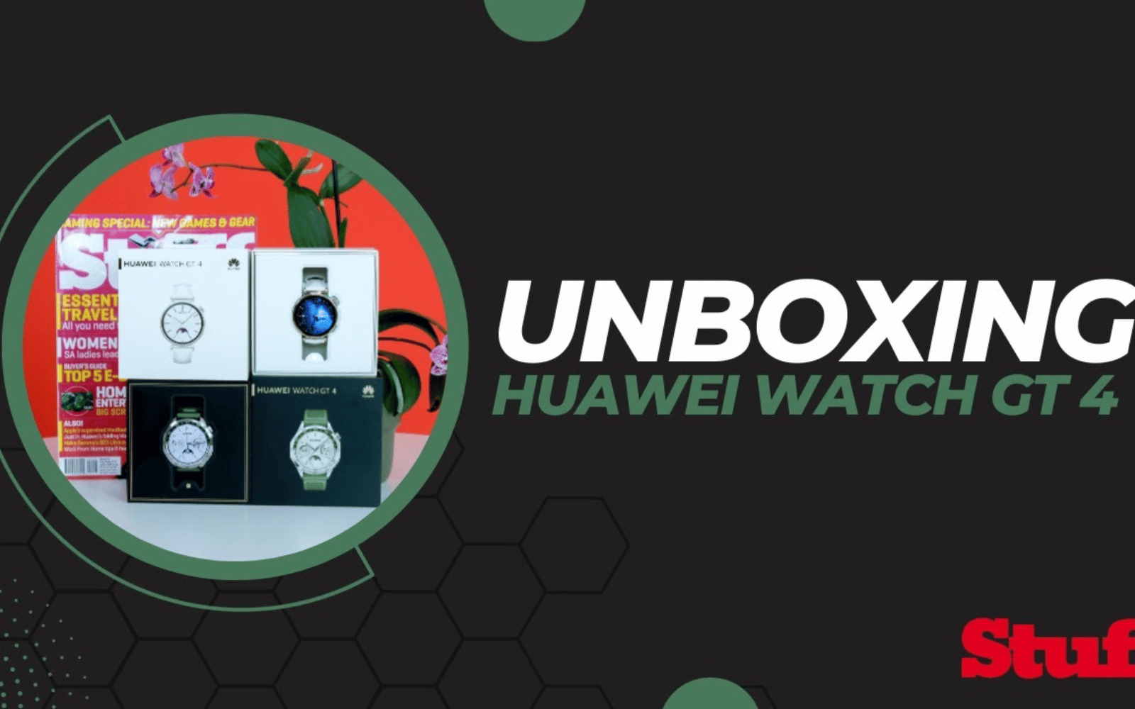 Huawei Watch GT 4 Unboxing And First Impressions - Stuff South Africa
