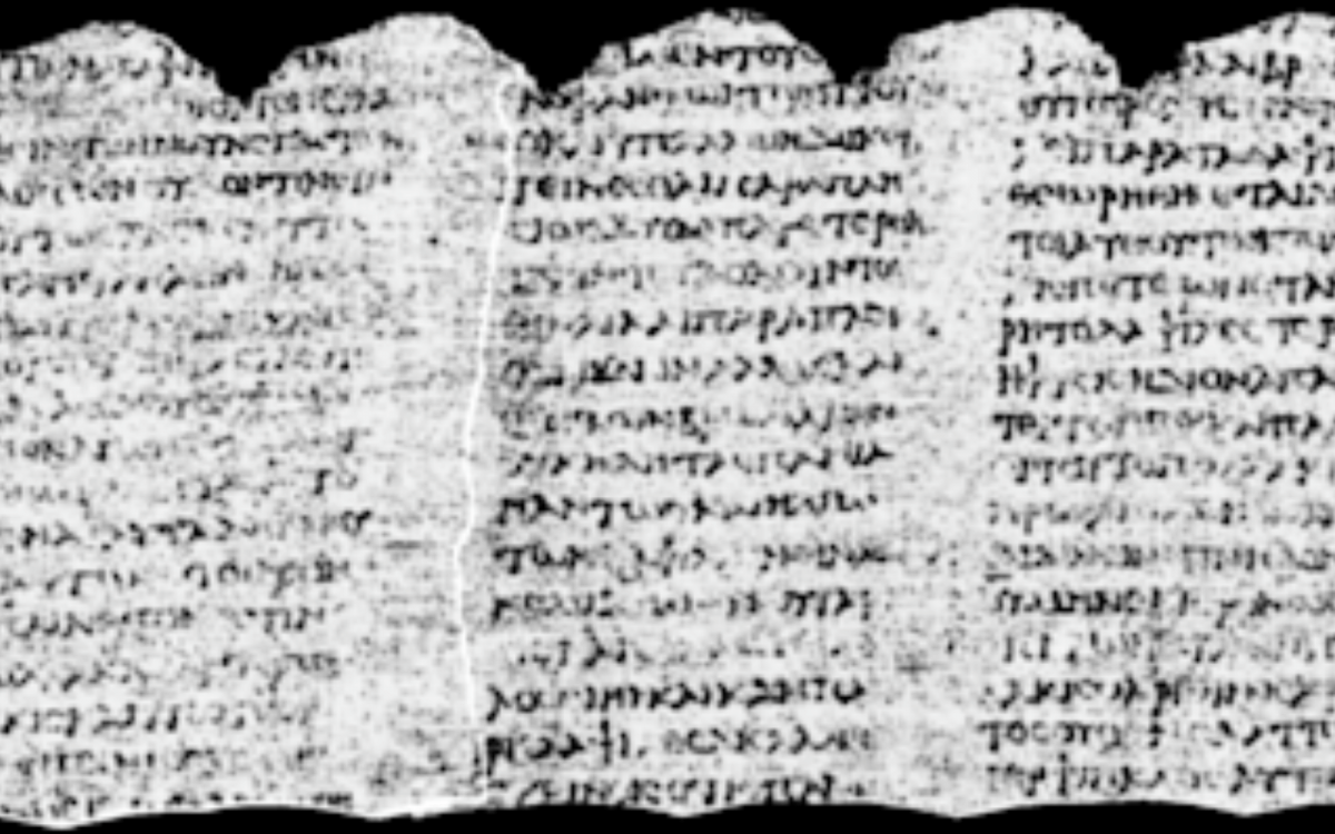 Ancient Scrolls Are Being ‘read’ By Machine Learning – With Human ...