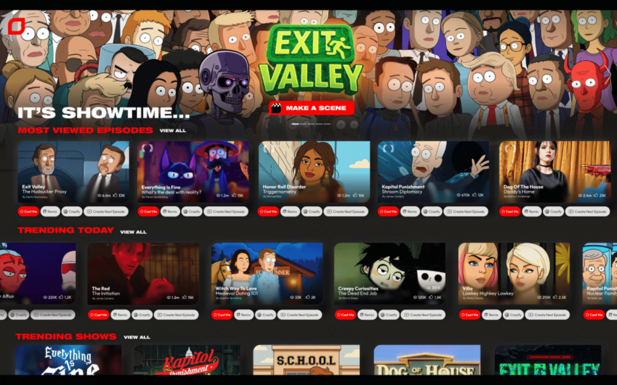 Showrunner, An AI-generated Streaming Service, Claims To Put Users In The Director's Chair ...