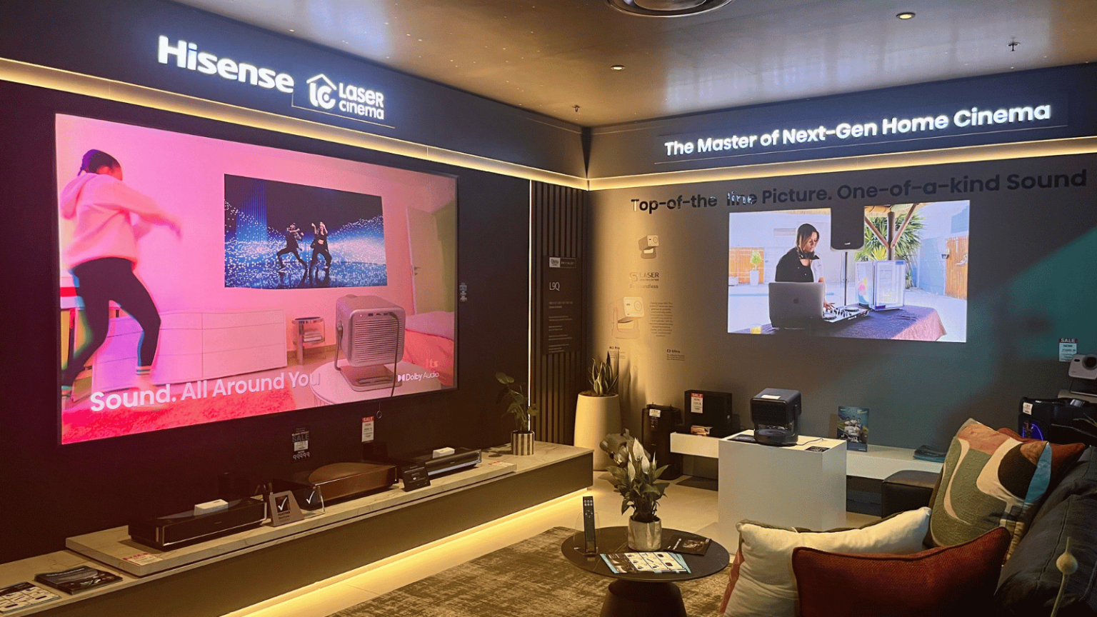 Hisense SA opens its 1st premium brand store at Canal Walk Shopping ...