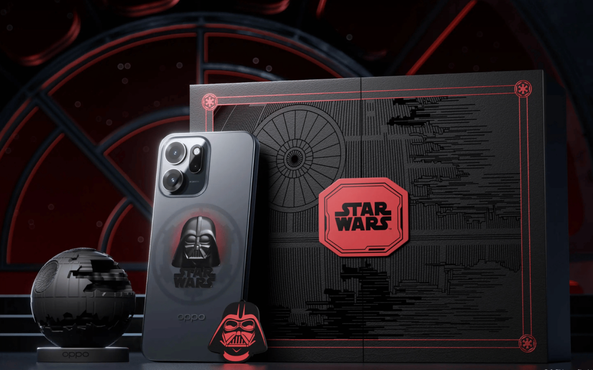 Oppo's Reno 14 F Star Wars Dark Side Limited Edition ships with its own ...