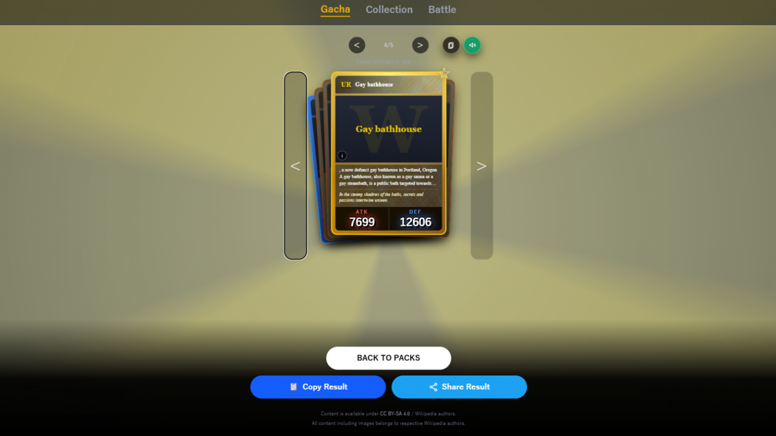 This free website turns Wikipedia into a gacha trading card game (and ...